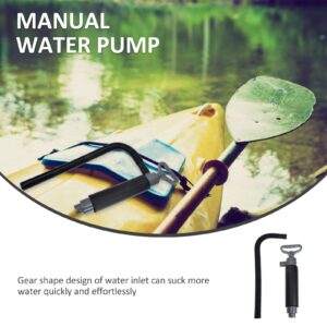 1 Set Kayak Water Pump Hand Water Pump Boat Accessories Marine Bilge Pumps for Boats Kayaks Hand Pump Bilge Pump Manual Water Pump for Kayak Hand Pump for Kayak Eva