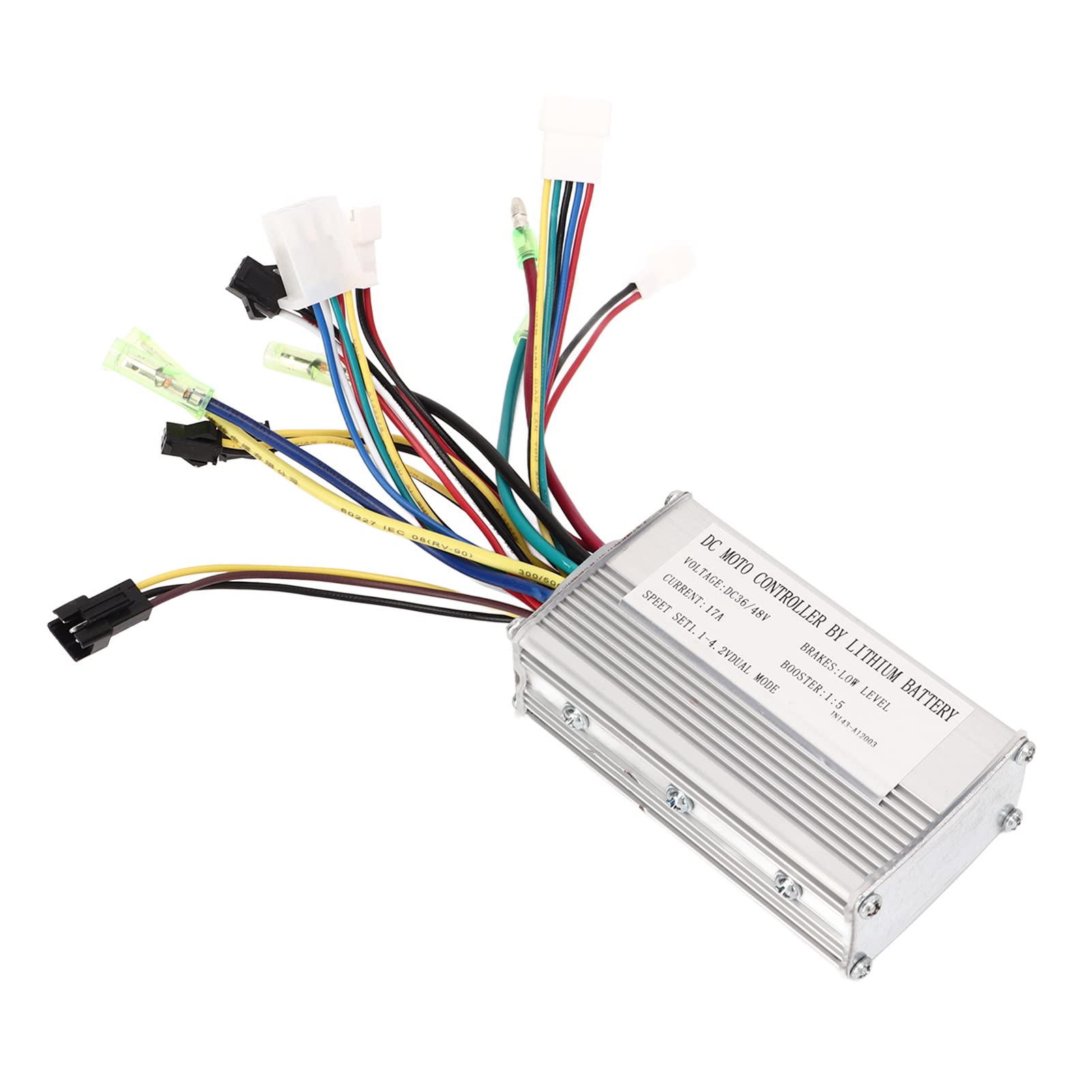 DC Motor Controller with Wire Harness Motor Controller Lithium Battery for Electric 36V 48V 17A