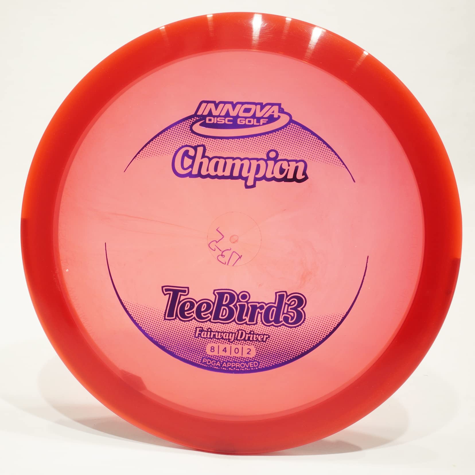 Innova Teebird3 (Champion) Fairway Driver Golf Disc, Pick Weight/Color [Stamp & Exact Color May Vary] Red 167-169 Grams