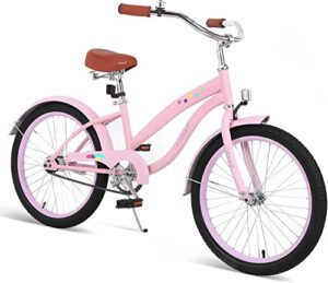 nice c kids cruiser bike + kids dual disc brake bike