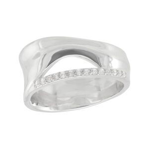 silpada 'big night out’ sterling silver cubic zirconia ring, size 10, size 10