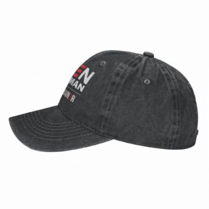 ONVOWO Biden-Fetterman-2024-It's-A-No-Brainer-24 Election Cowboy Hat Trucker Hat Baseball Cap Baseball Hats for Men Women Black