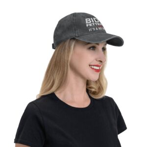 ONVOWO Biden-Fetterman-2024-It's-A-No-Brainer-24 Election Cowboy Hat Trucker Hat Baseball Cap Baseball Hats for Men Women Black