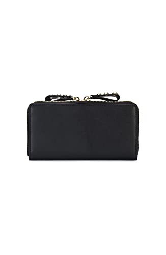 ZAC Zac Posen Eartha Zipped Wallet-Pearl Lady, Black