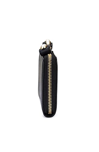 ZAC Zac Posen Eartha Zipped Wallet-Pearl Lady, Black