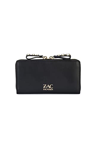 ZAC Zac Posen Eartha Zipped Wallet-Pearl Lady, Black