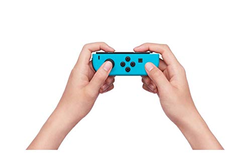 Joy-Con Left (Neon Blue) (Nintendo Switch) (Renewed)