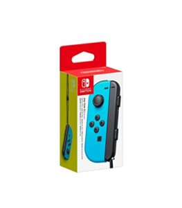 joy-con left (neon blue) (nintendo switch) (renewed)