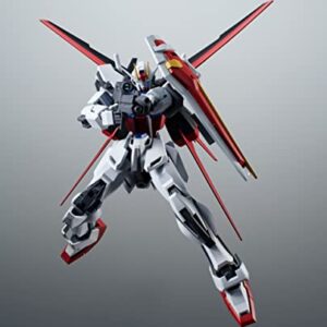 TAMASHII NATIONS - Mobile Suit Gundam SEED - AQM/E-X01 Aile Striker & Option Parts Set, Bandai Spirits The Robot Spirits