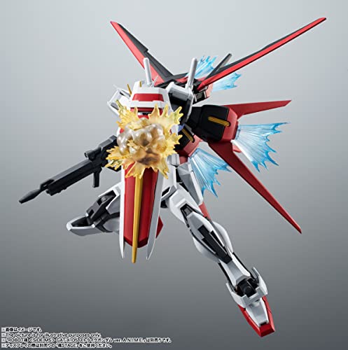 TAMASHII NATIONS - Mobile Suit Gundam SEED - AQM/E-X01 Aile Striker & Option Parts Set, Bandai Spirits The Robot Spirits