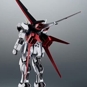 TAMASHII NATIONS - Mobile Suit Gundam SEED - AQM/E-X01 Aile Striker & Option Parts Set, Bandai Spirits The Robot Spirits