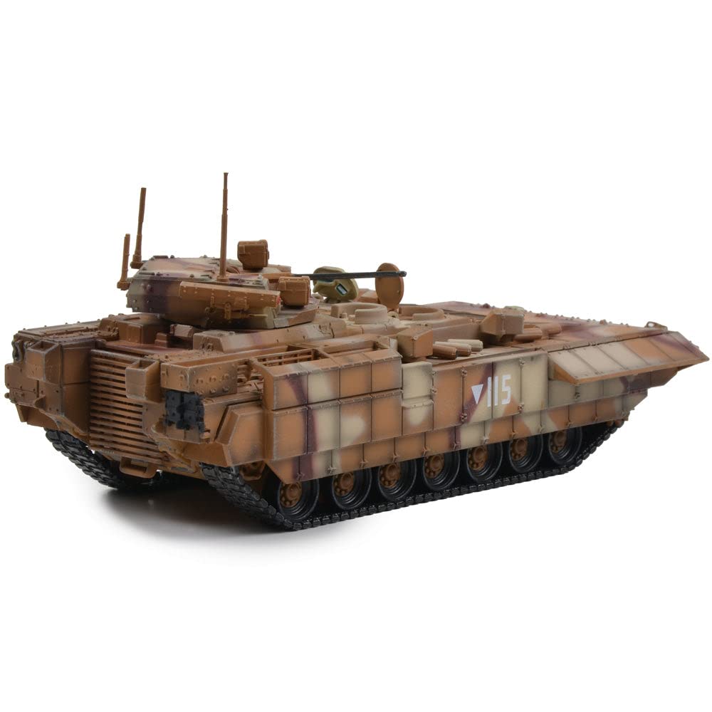 Motor city classics 1:72 Scale Russian T-15 Armata Heavy Infantry Fighting Vehicle - White 115" - 12175PD - Panzerkampf