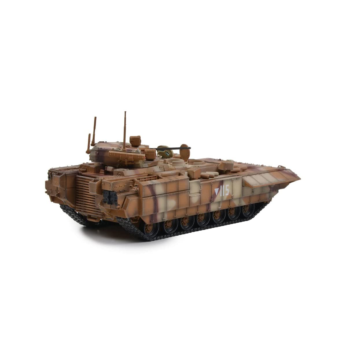 Motor city classics 1:72 Scale Russian T-15 Armata Heavy Infantry Fighting Vehicle - White 115" - 12175PD - Panzerkampf