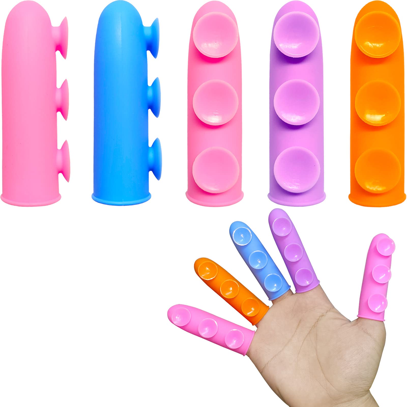 Fidget Toys,5PCS Squid Sucker Toys Finger Sucker Toys for Kids and Adults Anxiety Relief ADHD Autism Decompression Christmas Stuffing Gift Classroom Gift