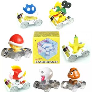 Hot Wheels Mario Kart Blind Box Series 3 Vehicles (Pack of 6)