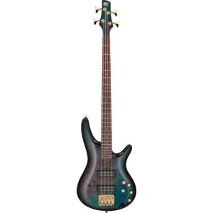 ibanez sr400epbdx 4-string electric bass - tropical seafloor burst