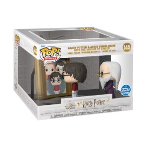 funko: pop! moment harry potter and albus dumbledore with the mirror erised, grow your wizarding world collection today, vinyl collectible, amazon exclusive