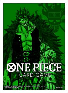 bandai one piece card game official card sleeve 1 eustus kid