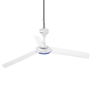 5V USB 19.7” Portable Ceiling Fan EXDOLL Mini USB Hanging Camping Tent Fans for Outdoor Gazebo Battery Powered Silent Design