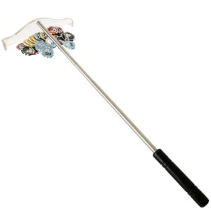 yuanhe deluxe telescopic roulette poker chip rake poker chip push chips harrow collecter