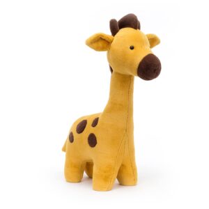 jellycat big spottie giraffe stuffed animal, 19 inches | safari plush toy | classic children's gift