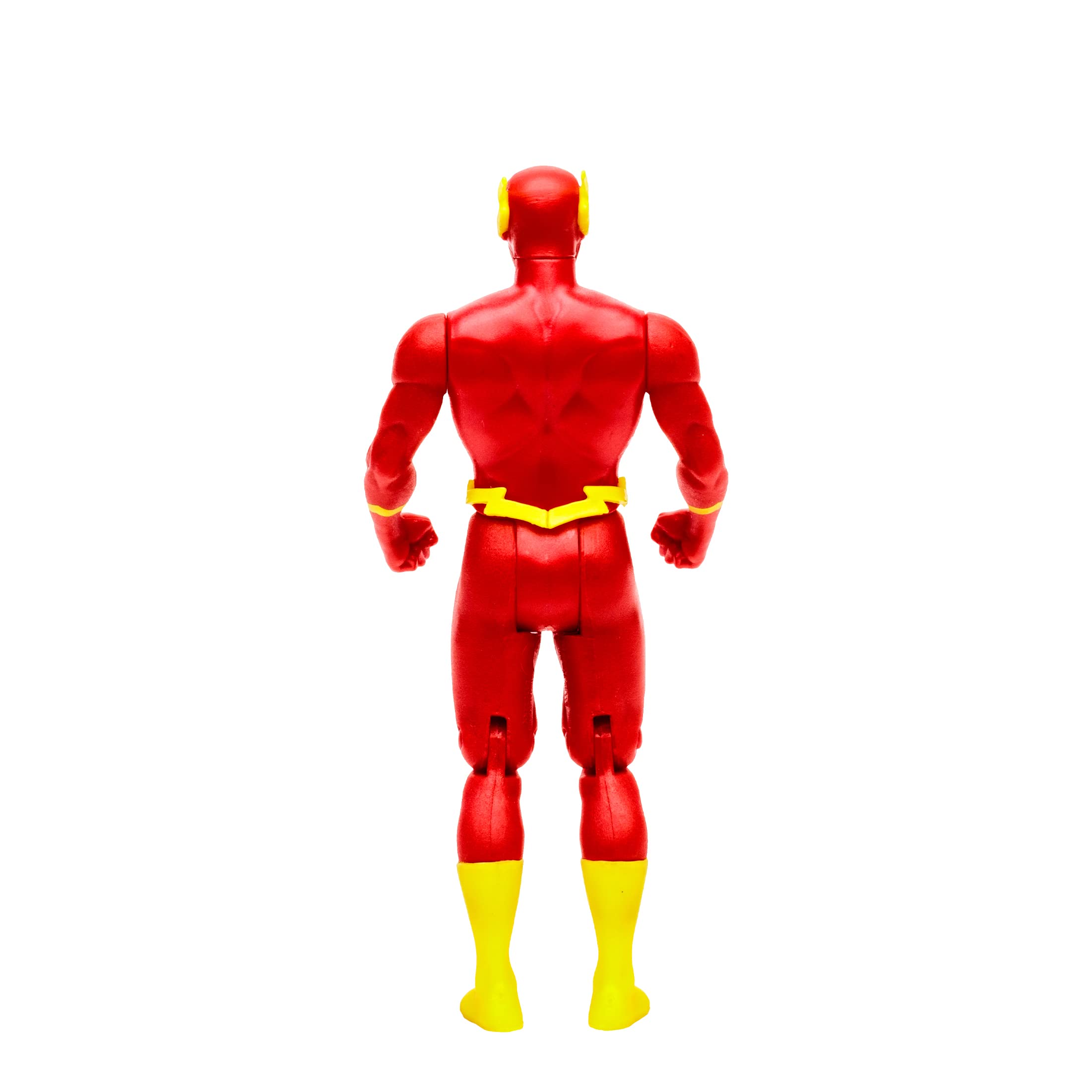 McFarlane Toys, DC Multiverse, 5-inch DC Rebirth Super Powers The Flash Action Figure with 5 Points of articulations, Collectible DC Retro 1980’s Super Powers Line Figure – Ages 12+