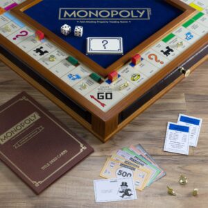 WS Game Company Monopoly Trophy Luxury Edition For 2 to 6 Players