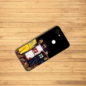 Safeguard pc Cases boy Compatible for googlepixel3xl Have with Basket Ballerly 3