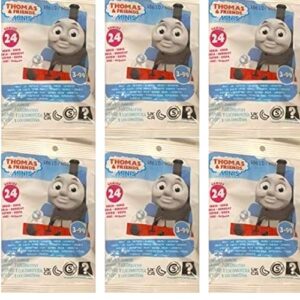 fisher-price thomas & friends minis mini trains series 24 (pack of 6)