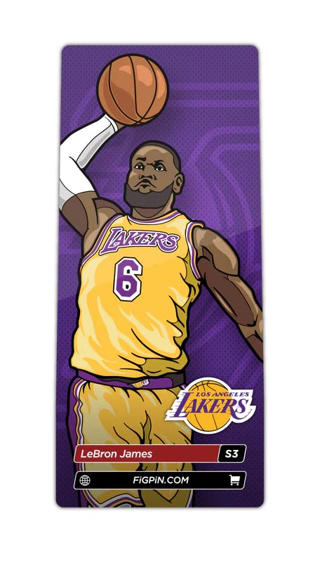 FiGPiN Lebron James Los Angeles Lakers S3