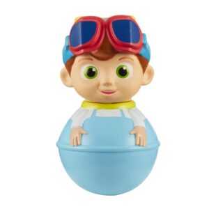 Cocomelon Weebles Figure Assortment, Chunky Moulded Figures, jj, moonbug, Preschool Imaginative Play, Brown