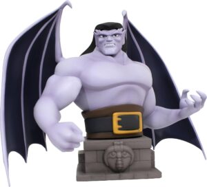 diamond select toys gargoyles: goliath 1:7 scale bust, multicolor, 7.5 inches