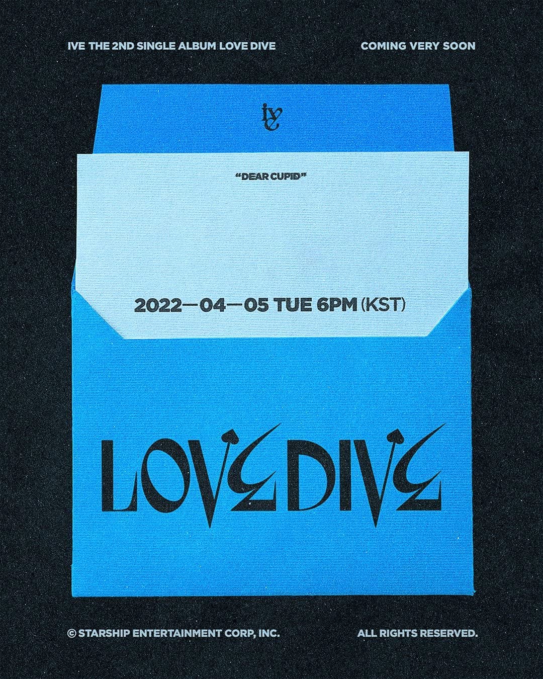 DREAMUS IVE - Love Dive [Ver 3.] (2nd Single Album) Album+Pre Order Benefits+CultureKorean Gift(Decorative Stickers,Photocards,Top Loader Stcikers)