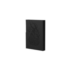 dragon shield cube shell shadow black - 8 units – durable and sturdy tcg, ocg card storage – card deck box - compatible with pokemon yugioh commander and mtg magic: the gathering cards