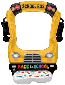 56"pkg airloonz selfie school bus