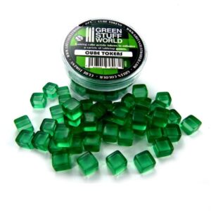 green stuff world green cube tokens 1564