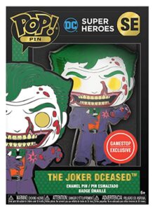 funko pop! pin the joker dc comic dceased exclusive (bloody)