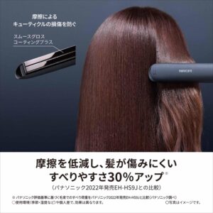 Panasonic EH-HS0J Straight Iron Nanocare AC100-240V Shipped from Japan Released in May 2022 (Black)