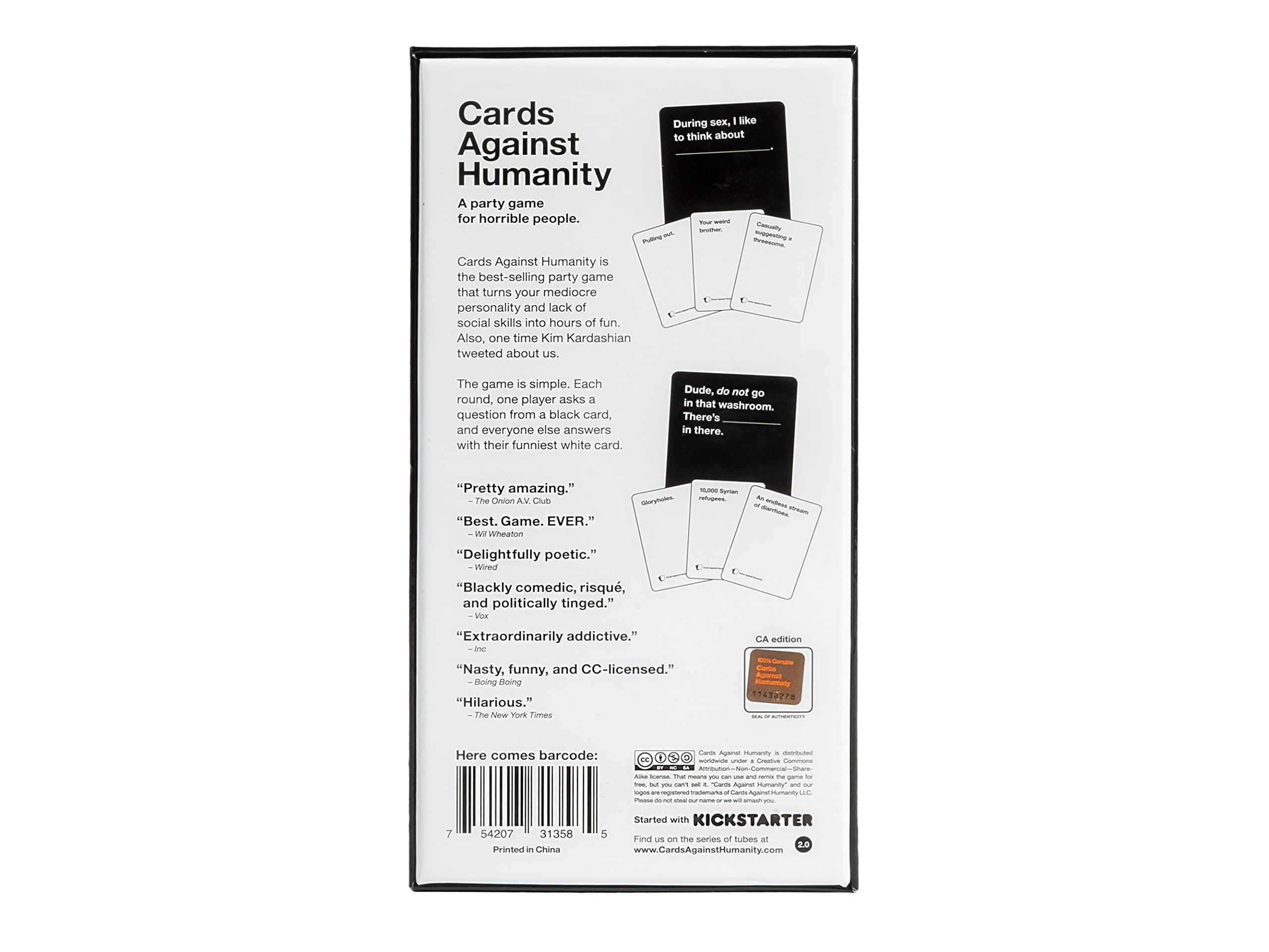 Cards Against Humanity: Canadian Edition