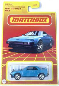 matchbox 1984 toyota mr2 [teal] - #3/24