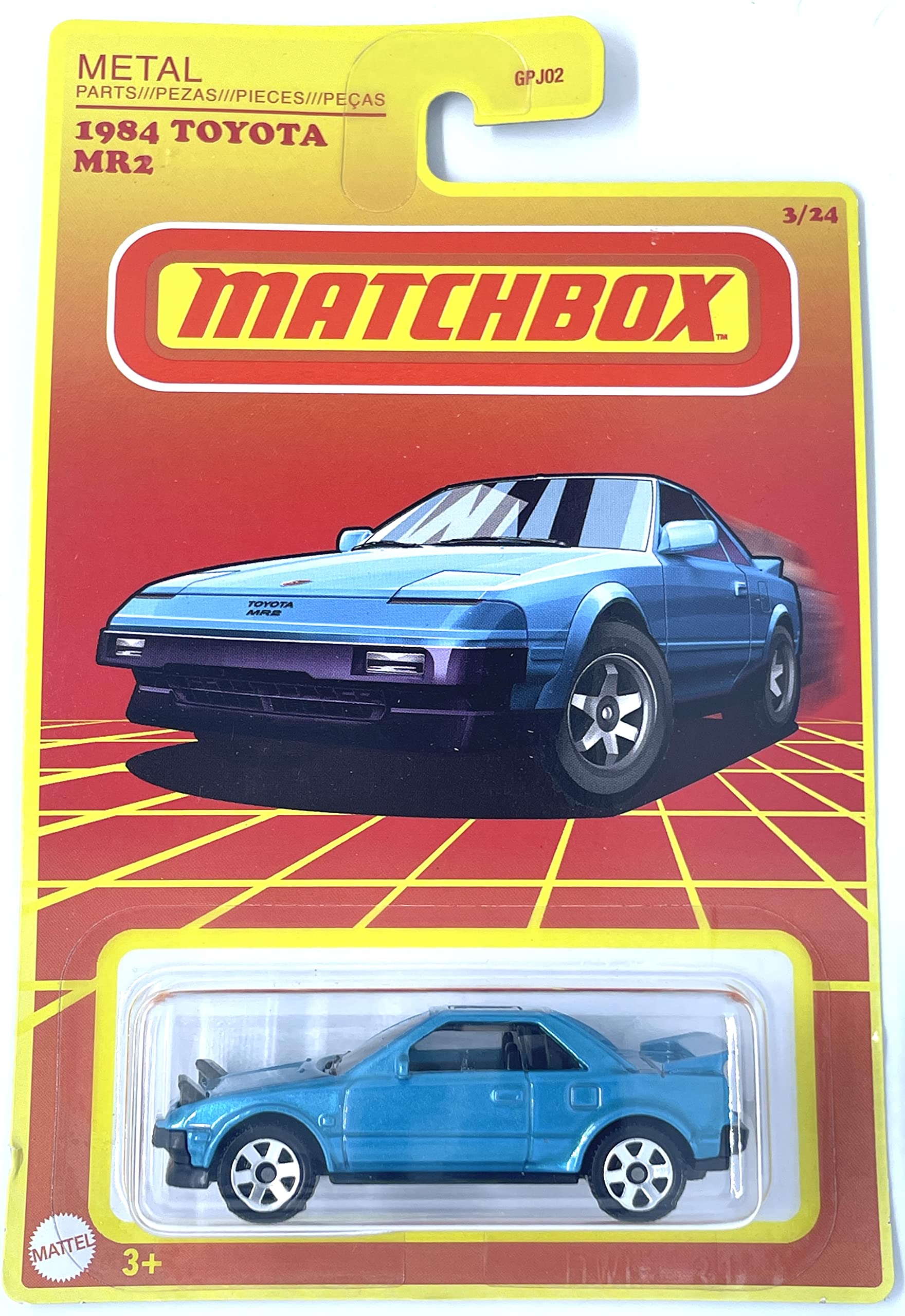 Matchbox 1984 Toyota MR2 [Teal] - #3/24