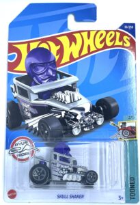 hot wheels 2022 - skull shaker - tooned 2/5 [silver/purple] - #36/250