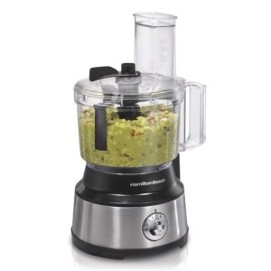 Hamilton Beach Food Processor & Vegetable Chopper + Portable Blender for Shakes and Smoothies