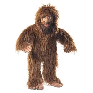 folkmanis sasquatch hand puppet,brown