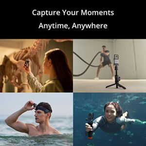 DJI Action 2 Dual-Screen Combo (32GB) & Magnetic Protective Case - 4K Action Camera with Dual OLED Touchscreens, 155° FOV, Magnetic Attachments, Stabilization Technology, Underwater Camera Ideal