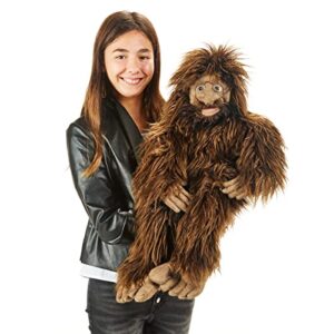 Folkmanis Sasquatch Hand Puppet,Brown