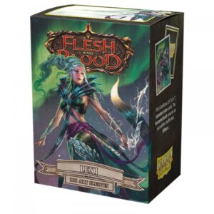 arcane tinmen dragon shield sleeves – flesh and blood: lexi 100 ct - mtg card sleeves are smooth & tough - compatible with pokemon & magic the gathering card sleeves (at-16041)