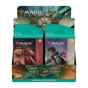 magic the gathering wizards of the coast streets of new capenna theme booster display (10) english