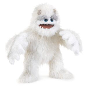 folkmanis yeti hand puppet, white