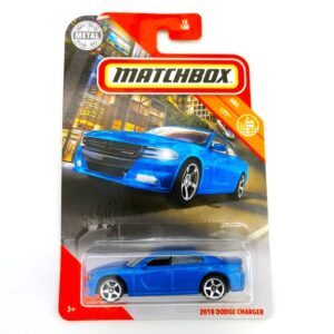 matchbox - 2018 dodge charger - mbx city [blue] # 15/100